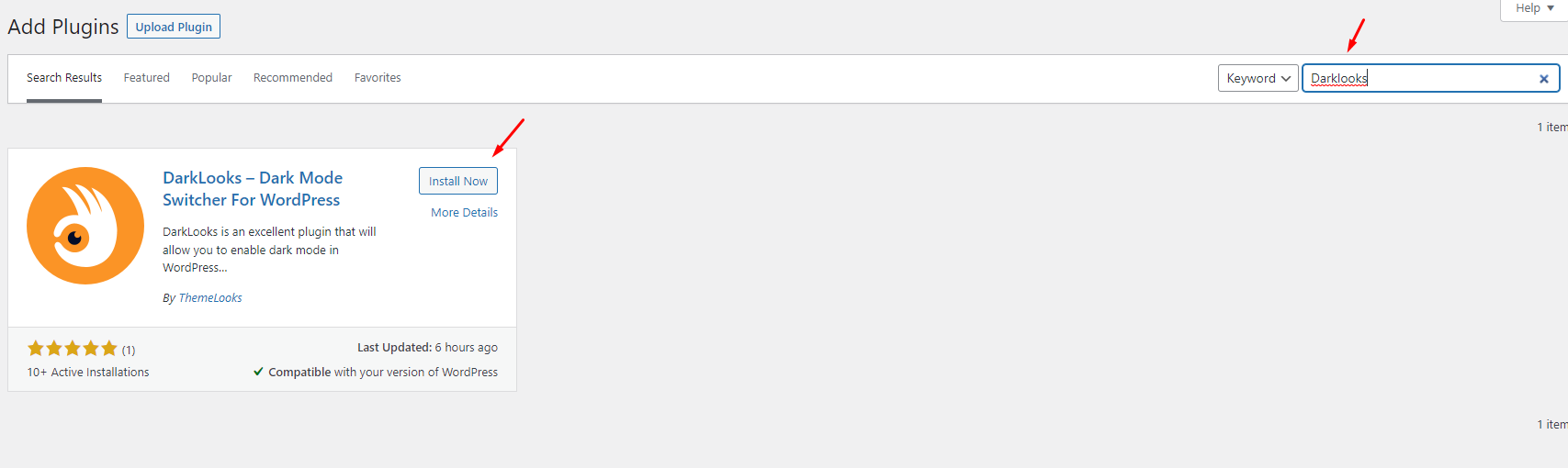 How to Install Darklooks Dark Mode WordPress Plugin? – Darklooks